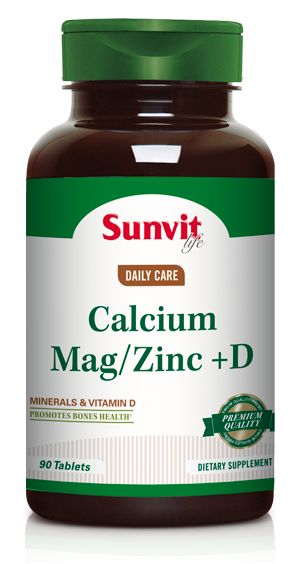 Calcium / Mag / Zinc + D - Sunvit Life